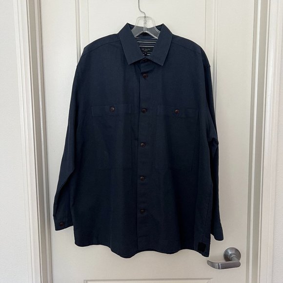 Ted Baker London | Jackets & Coats | Ted Baker Mens Navy Amoret Shacket ...